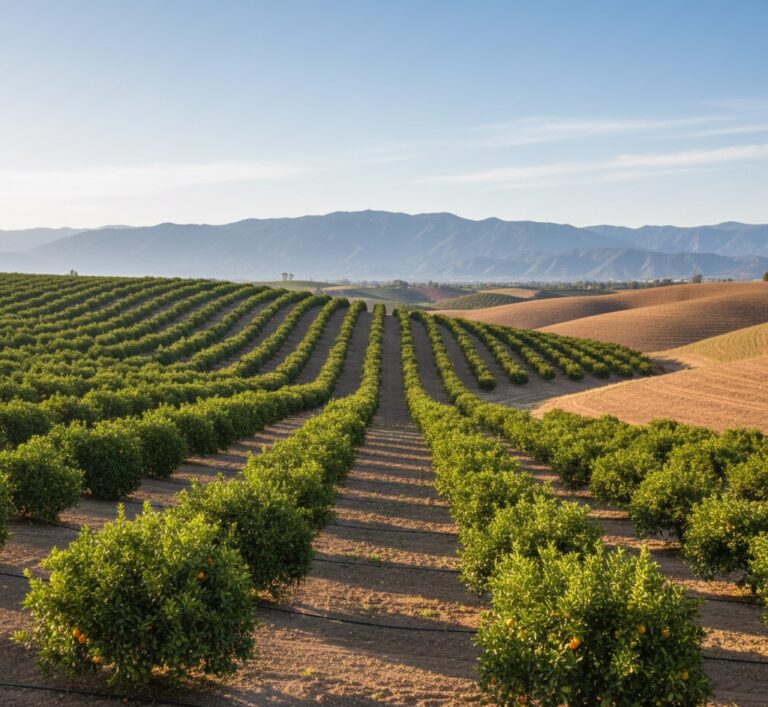 Terrain-Based orchard irrigation - Soil moisture monitoring - Sensoterra